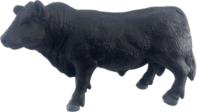 Cattle - Black Angus Bull - Country Toys – Country Toys Australia