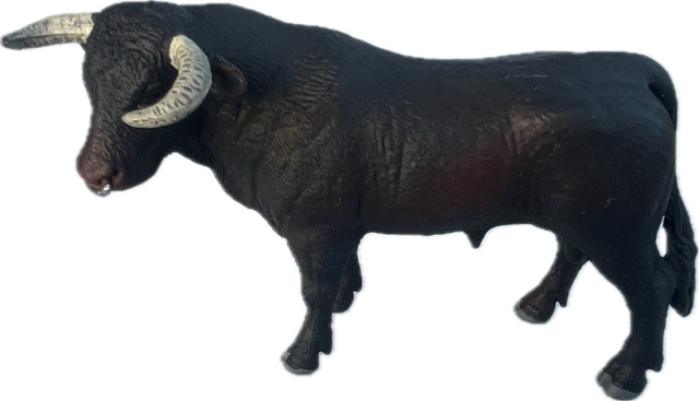 Cattle - Scrub Bull - Black - Country Toys – Country Toys Australia