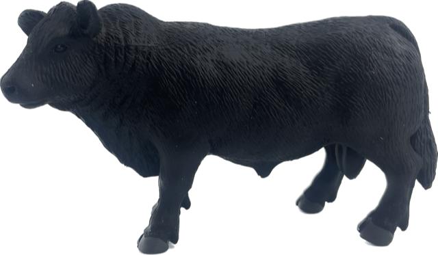 Cattle - Black Angus Bull - Country Toys – Country Toys Australia