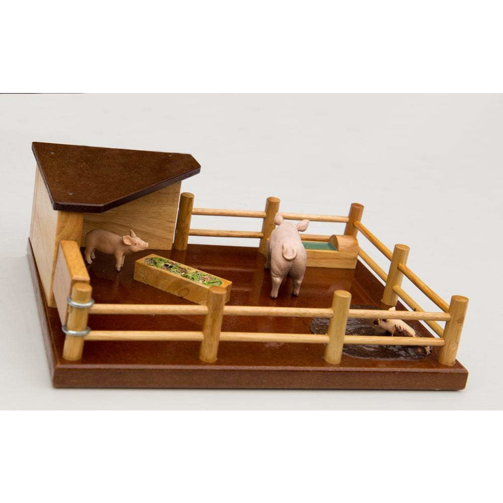 PP1 - Pig Pen - Handmade Wooden Toy – Country Toys Australia