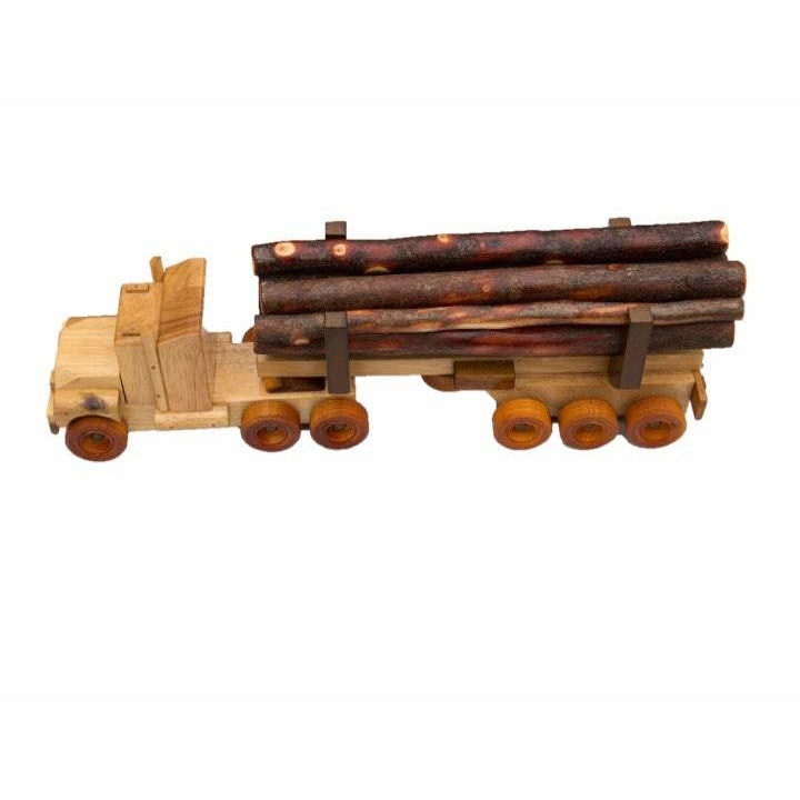 LT1 - Log Truck - Handmade Wooden Toy – Country Toys Australia